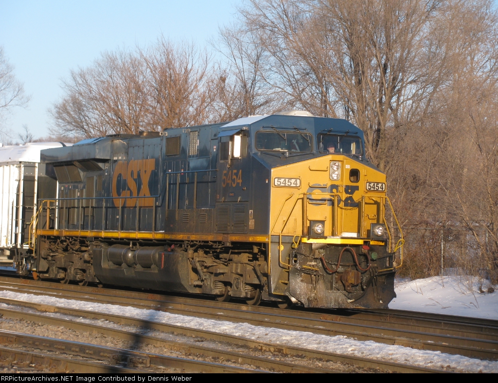 CSXT 5454, CP's Tomah Sub.